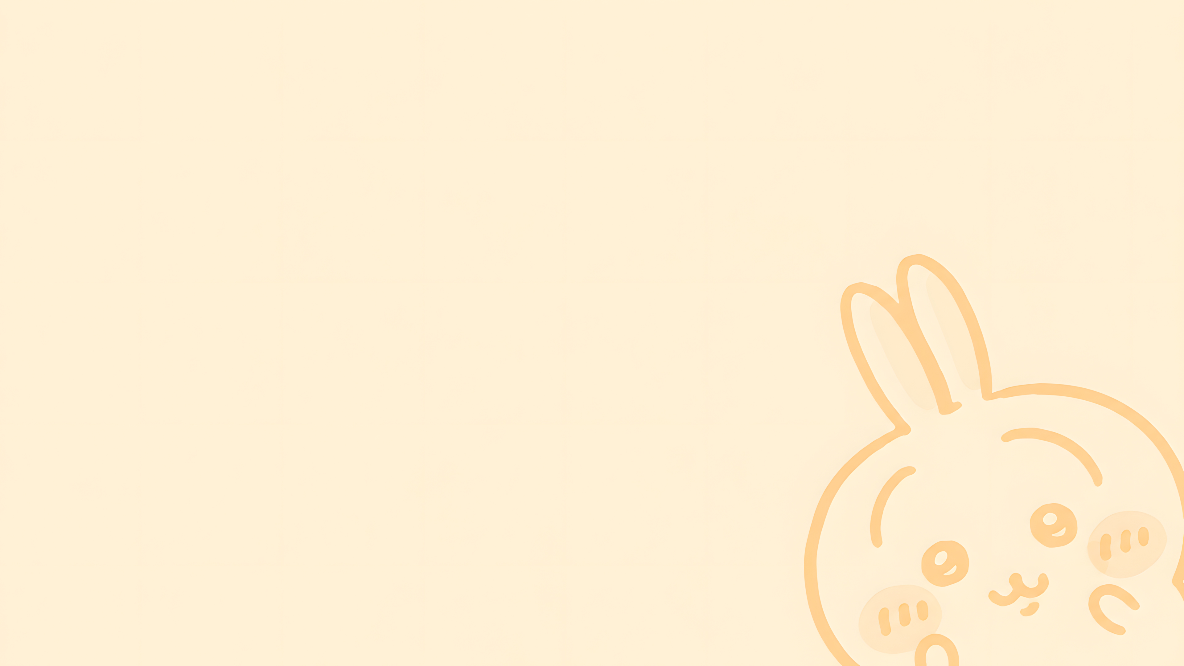 Usagi Character Desktop/PC/Laptop Wallpaper - Chiikawa Wallpaper