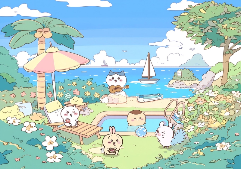 Usagi Character Desktop/PC/Laptop Wallpaper - Chiikawa Wallpaper