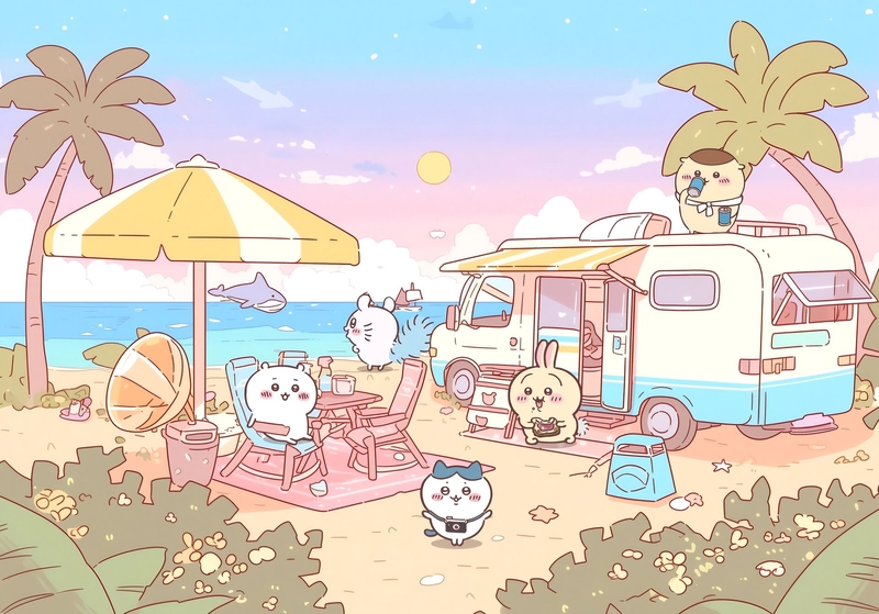 Chiikawa Desktop/PC/Laptop Wallpaper Free Download - Page 6 - Chiikawa ...