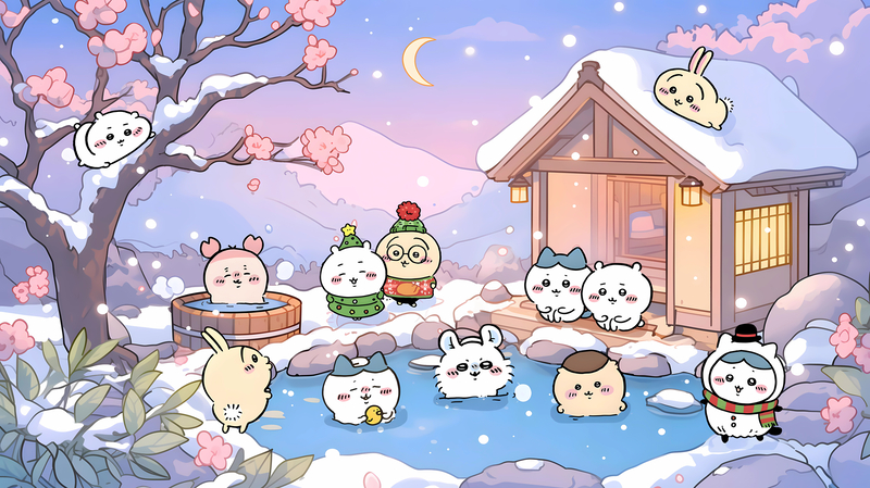 Chiikawa Desktop Wallpaper 4K Free Download - Chiikawa Wallpaper