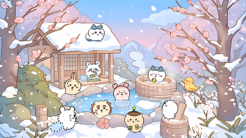 Chiikawa Characters - Chiikawa Wallpaper