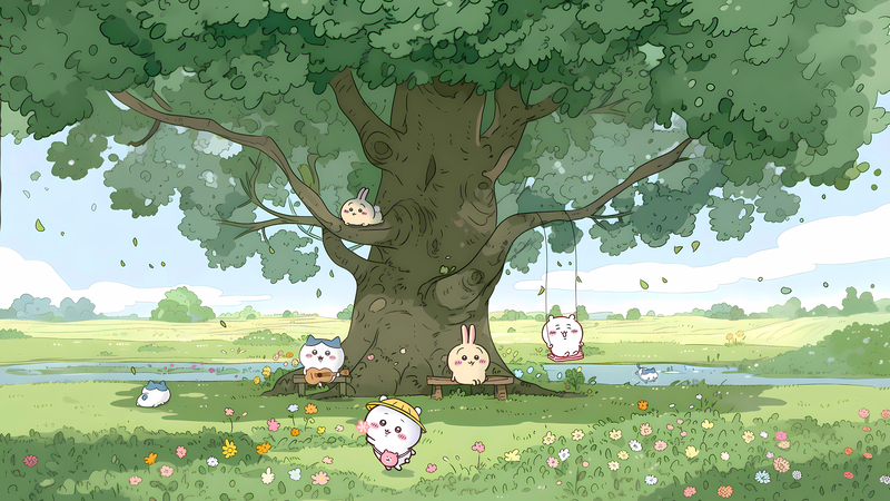 Chiikawa Desktop/PC/Laptop Wallpaper Free Download - Chiikawa Wallpaper