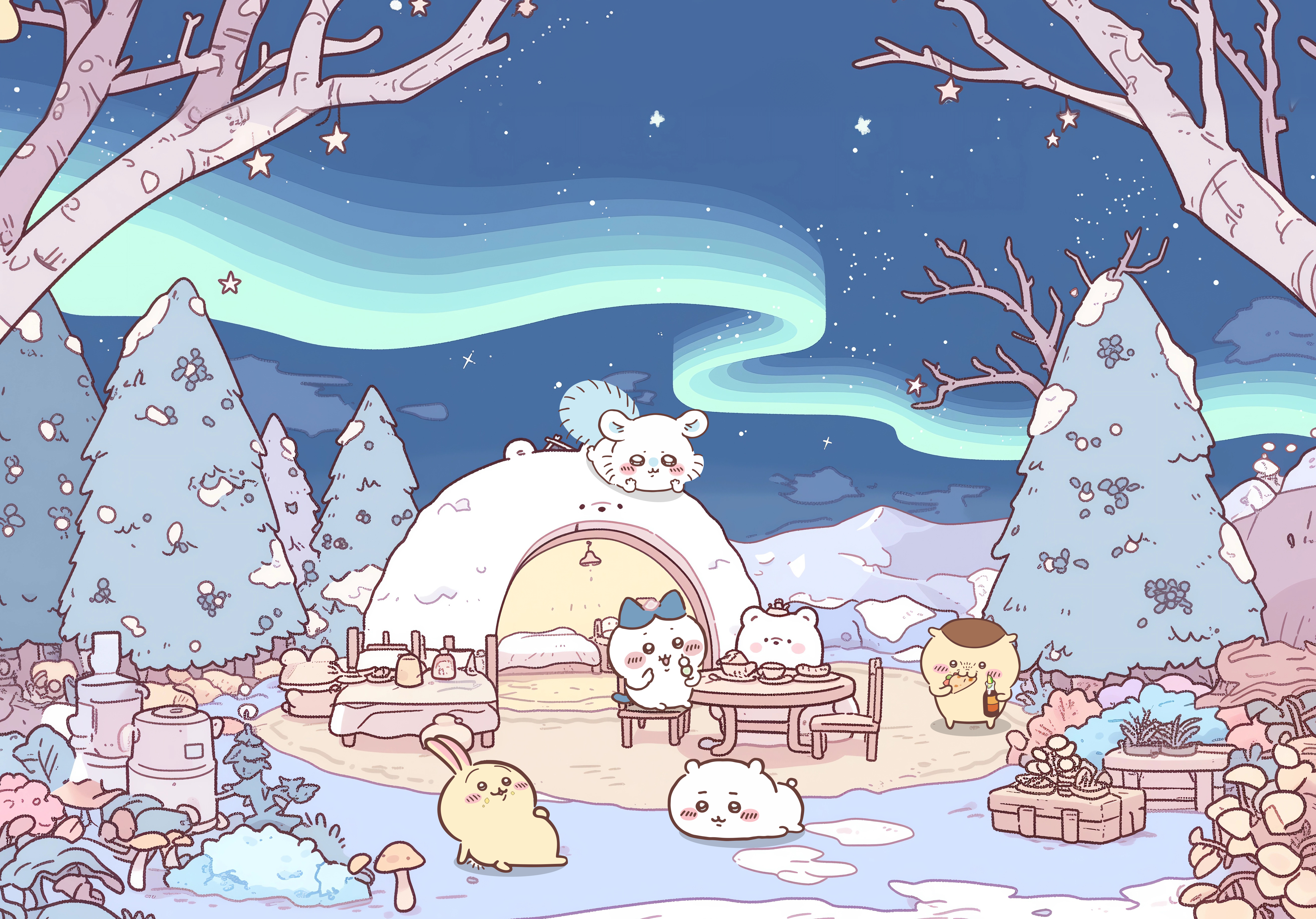 Chiikawa Desktop Wallpaper 4K Free Download - Chiikawa Wallpaper