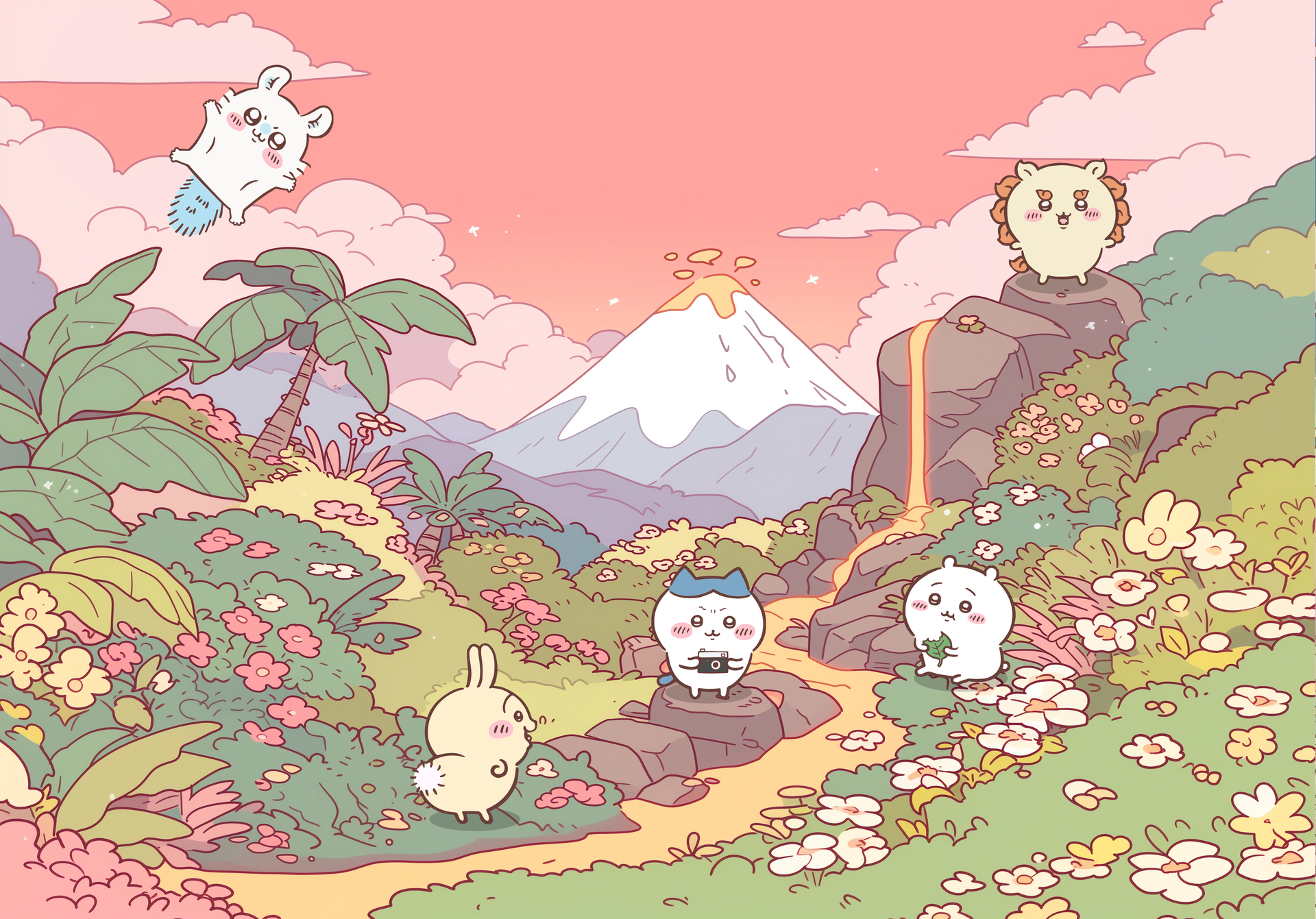 Chiikawa Characters - Chiikawa Wallpaper
