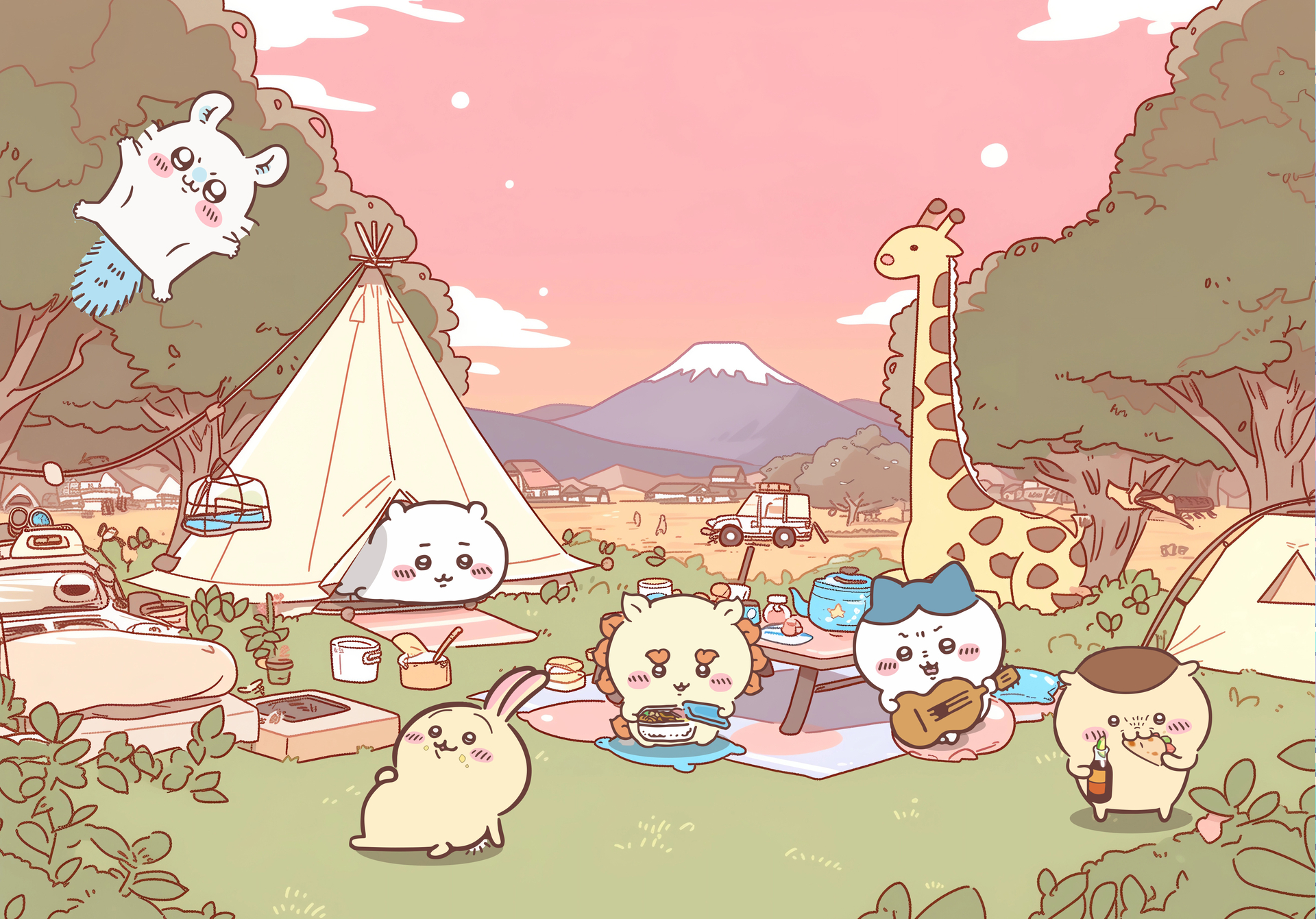 Chiikawa Characters - Chiikawa Wallpaper