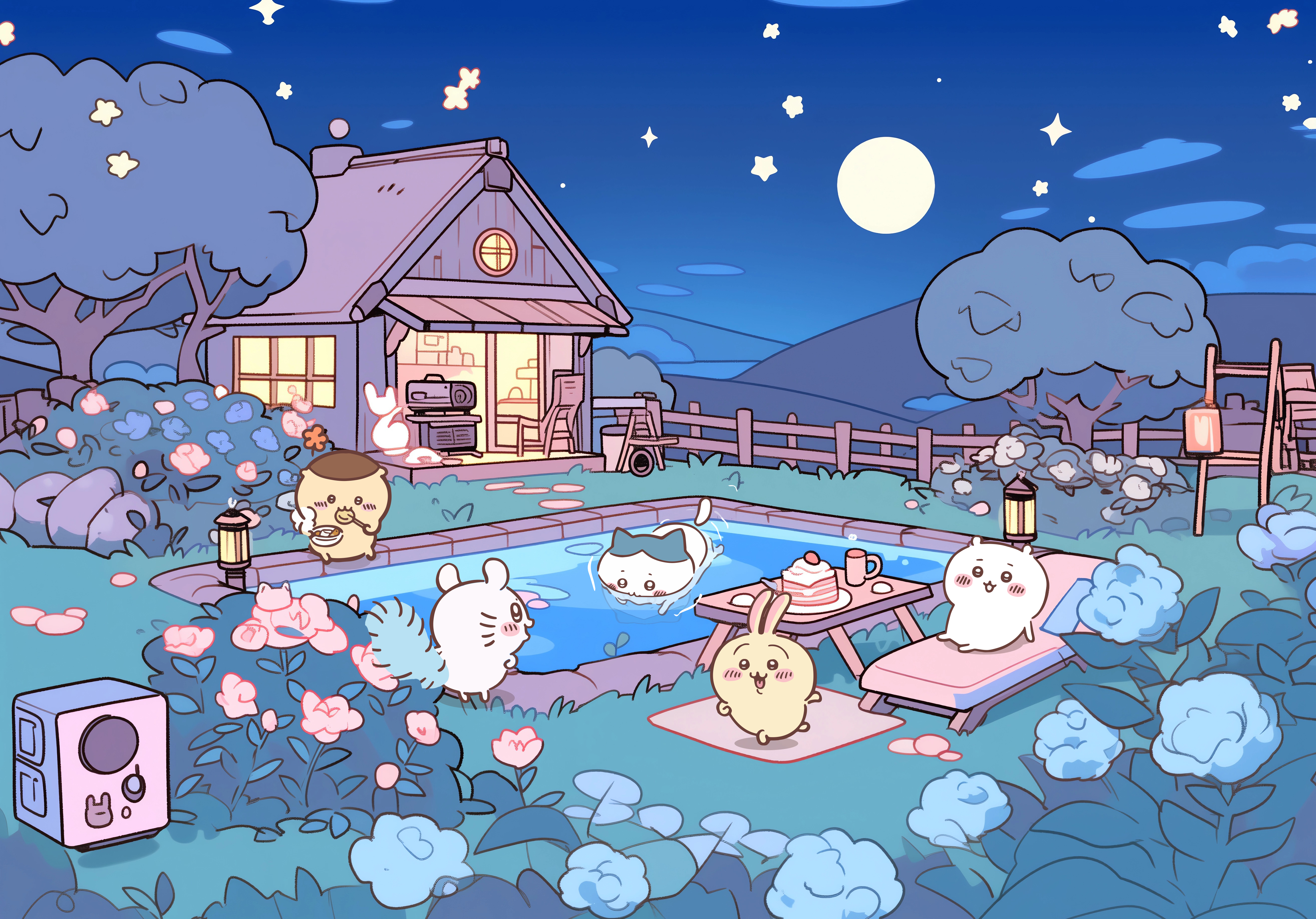 Chiikawa Desktop/PC/Laptop Wallpaper Free Download - Chiikawa Wallpaper